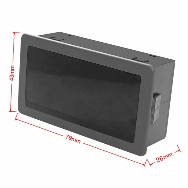 MEASUREMENT LED TACHOMETER RPM Speed Meter Proximity Switch 10-9999RPM ...