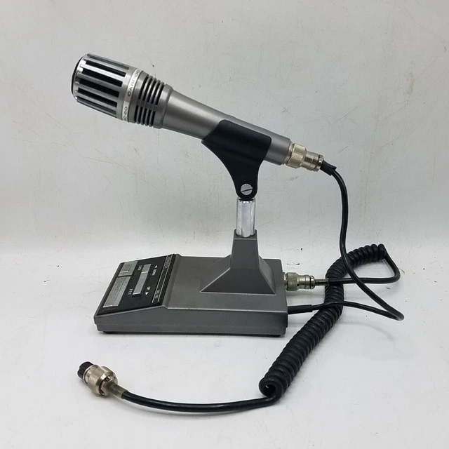 KENWOOD MC-60 TRIO Dynamic Desktop Microphone Ham 8-Pin Radio - Parts ...