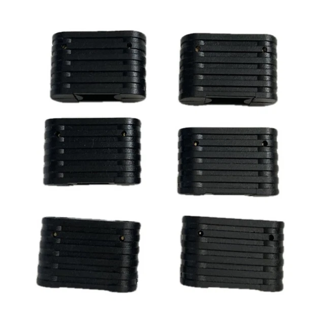 ENHANCED CONTROL AND Stability 6-Piece 2-Hole Foot Strap Insert Set z £ ...