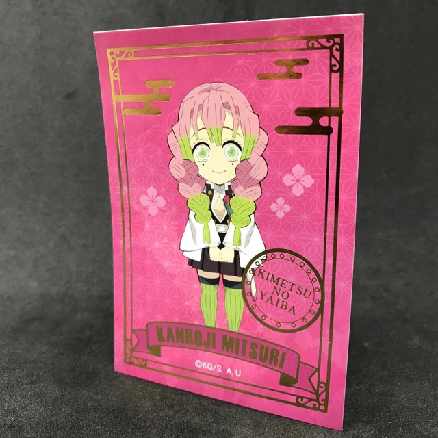 DEMON SLAYER CHIBI MITSURI KANROJI Sticker Card Collection Anime Manga ...