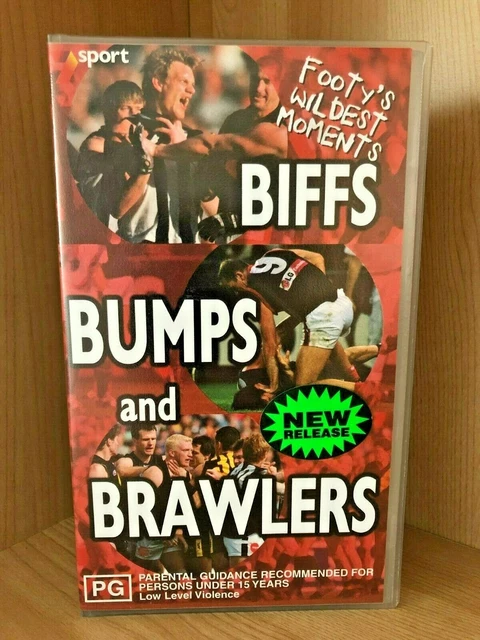 BIFFS, BUMPS AND BRAWLERS ~ AFL FOOTBALL ~ AS NEW VHS VIDEO EUR 19,66 ...
