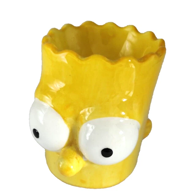 BART SIMPSON EGG cup ! 2006 the Simpsons - rare Matt Groening ! yellow ...
