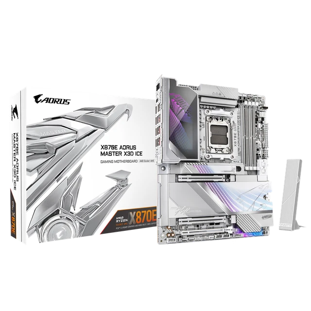 GIGABYTE X870E AORUS MASTER X3D ICE Motherboard £849.99 - PicClick UK