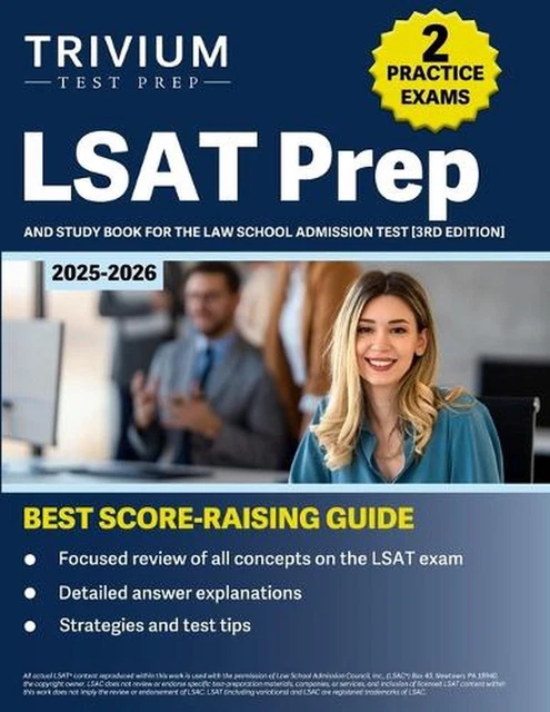 LSAT PREP 2024-2025: 2 Practice Exams and Study Book for the Law School ...