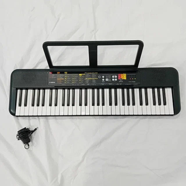 YAMAHA PSR-F52 PORTABLE Keyboard 61-Key Black L92cm Beginners Tested ...