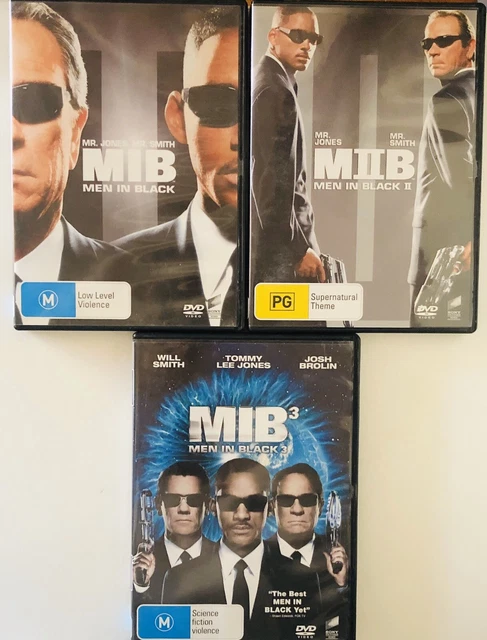 MEN IN BLACK Trilogy (Region 4 Dvd, 3 Disc Set) Free Postage $14.15 ...