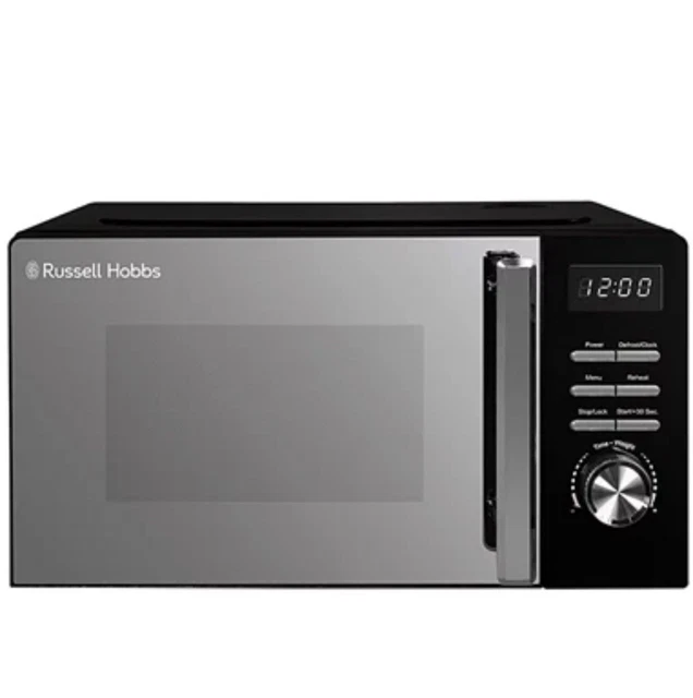 RUSSELL HOBBS RHM2076B Compact Digital Control Solo Microwave Oven £99. ...