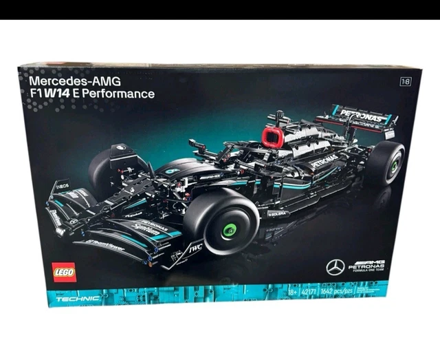 LEGO TECHNIC MERCEDES-AMG F1w14 E PERFORMANCE RACE CAR BUILDING SET ...
