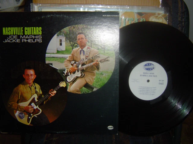 RARE-GUITARES DE NASHVILLE-PAR JOE MAPHIS & JACKIE PHELPS-1971 ...