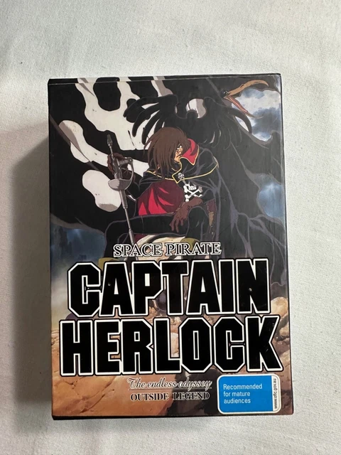 SPACE PIRATE CAPTAIN Herlock The Endless Odyssey R4 DVD Anime 4DISC ...