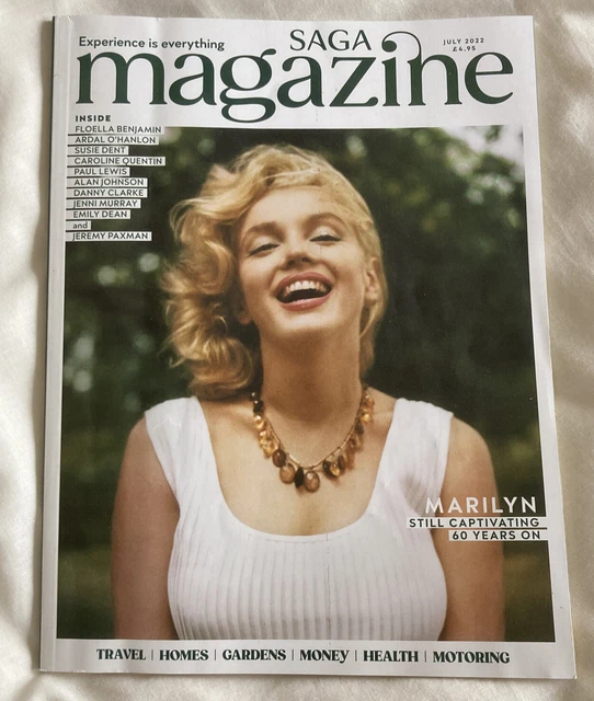 UK SAGA MAGAZINE Marilyn Monroe Madonna July 2022 £5.00 - PicClick UK