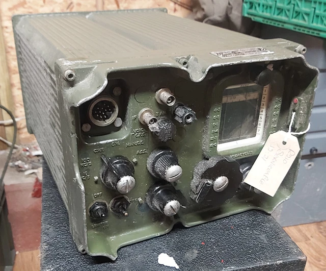 LARKSPUR ARMY MILITARY Radio HF Communications Receiver R210 SN:ATB1287 ...