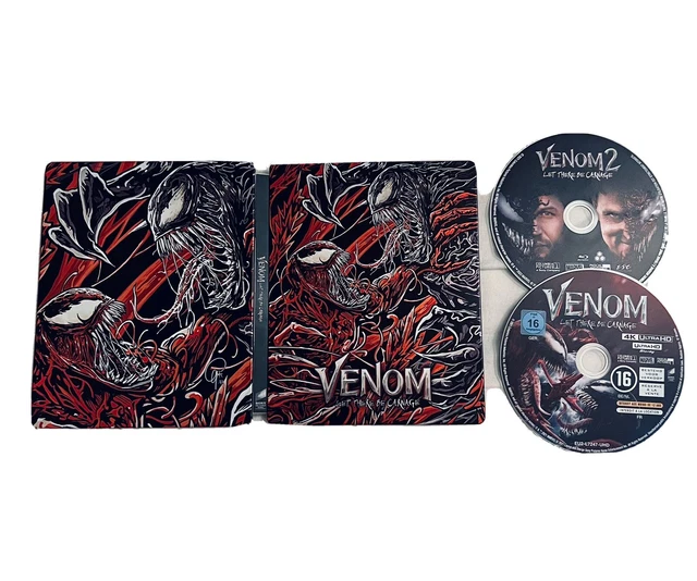 VENOM LET THERE Be Carnage - Edition Steelbook - 4K + Blu-Ray * EUR 45,00 - PicClick FR