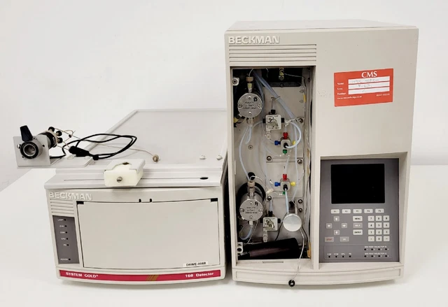 BECKMAN GOLD HPLC System Programable Solvent Module, 168 Diode Detect ...