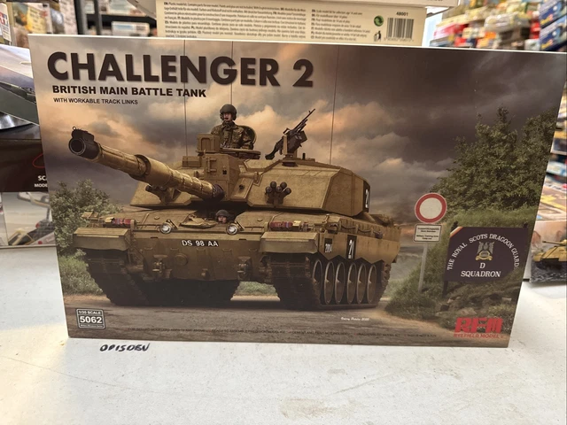 RYE FIELD MODEL 5062 1:35th scale Challenger 2 British Main Battle Tank ...