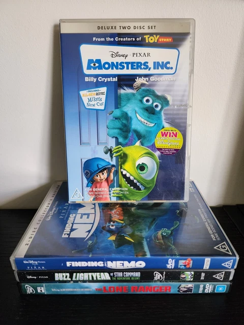 DISNEY DVD BUNDLE Buzz Lightyear, Finding Nemo, Monsters Inc + more $15 ...