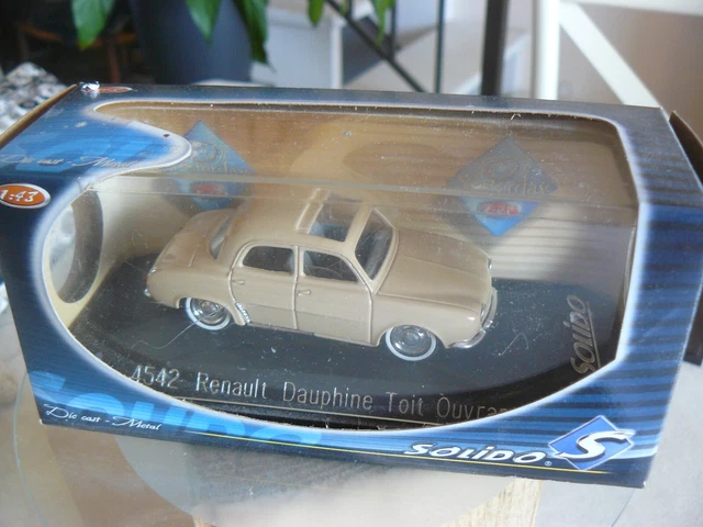 RENAULT DAUPHINE TOIT ouvrant 1/43 Solido Neuve en boite EUR 6,00 - PicClick FR