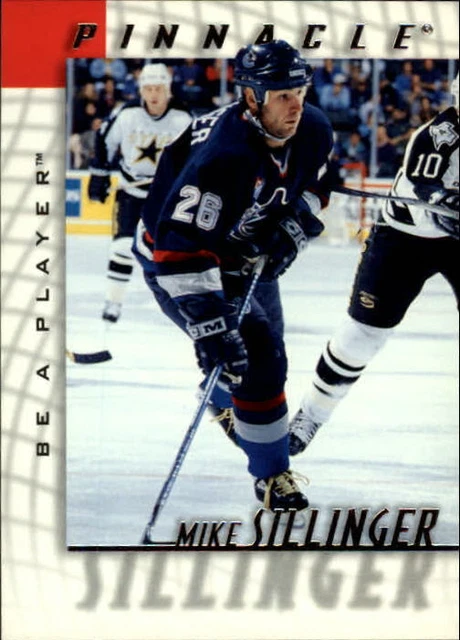 1997-98 BE A Player Canucks carte de hockey #16 Mike Sillinger EUR 1,66 ...