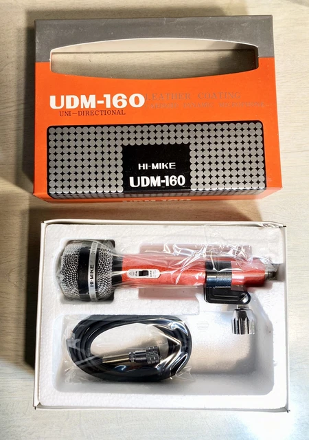 VINTAGE HI MIKE UDM-2 Dual Impedance Dynamic Microphone - Good Quality ...