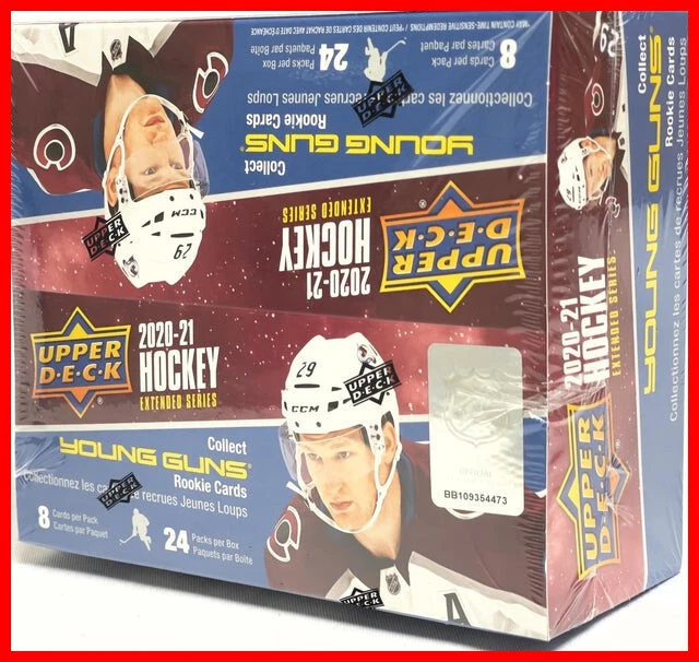 UPPER DECK HOCKEY Extanded series 2020/21 Hobby box 24 packs REASSORT LE 27/02 EUR 42,99 ...
