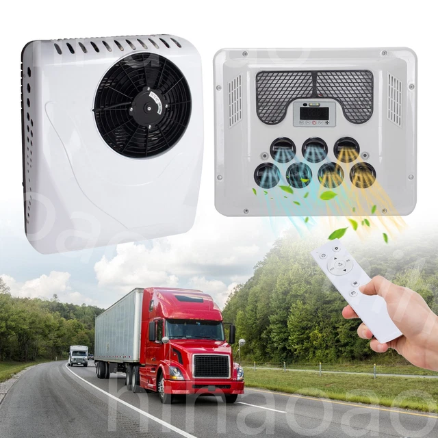 NEW 12V TRUCK RV Rooftop Air Conditioner Cool & Heat AC Unit Kit For ...