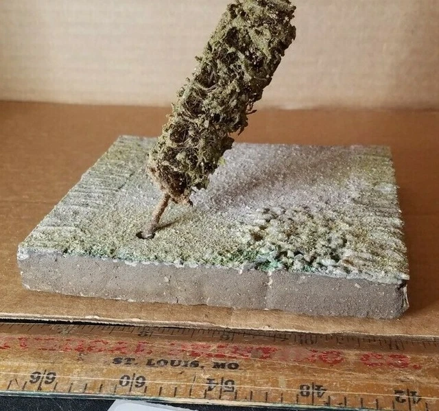 MODEL RAILROAD PLASTIC BUILDING structure model layout environment base ...