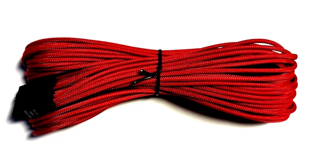 CORSAIR INDIVIDUALLY SLEEVED ATX Cable 24pin Type3 (Generation 2) RED ...