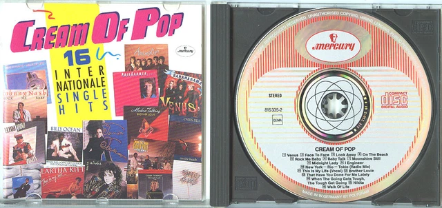 CREAM OF POP 1986 WEST GERMANY CD rare NO PDO Modern Talking TRIO RIO ...