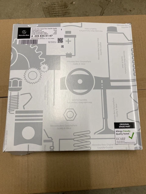 ORIGINAL MERCEDES-BENZ INNENRAUMFILTER Aktivkohle W205 W213 X253 C253 ...