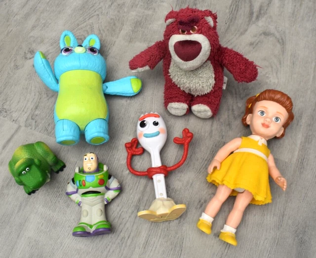 TOY STORY 4 Bundle + Gabby Gabby Doll Lotso Plush Bunny Rex Buzz ...