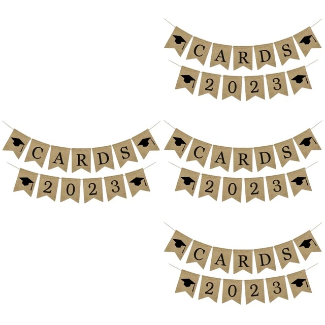 GRADUATION SEASON 4X Graduation Banner Garland 2023 Graduation Banner ...