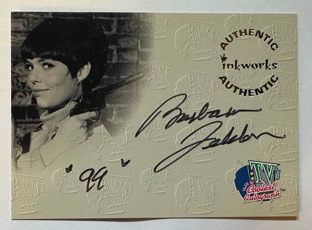 GET SMART : BARBARA FELDON as AGENT 99 AUTOGRAPH CARD INKWORKS A1 £50. ...