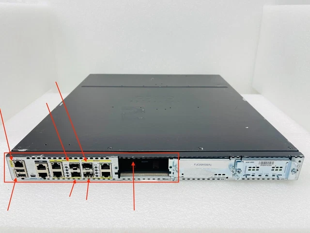 CISCO ISR4431/K9 ROUTER ISR 4431 ISR Router w/ 1X AC / No Face ...