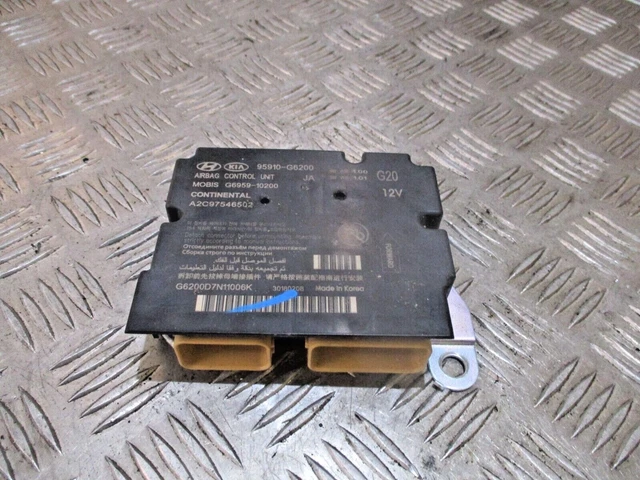 2018 GENUINE KIA Picanto Srs Airbg Ecu Vontrol Unit Module 95910-G6200 ...