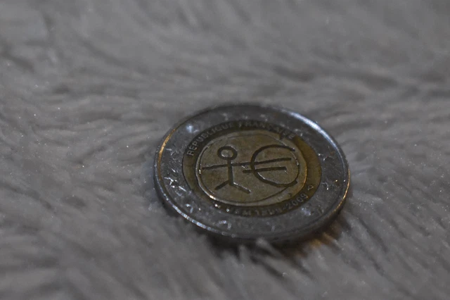 PIÈCE RARE 2 euros stickman Édition Unique Commémorative. UE EUR 150,00 ...