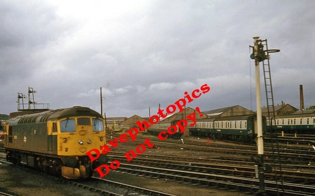 ORIGINAL 35MM Slide Diesel/Steam Train/Railway 26032 @ Inverness 7th ...