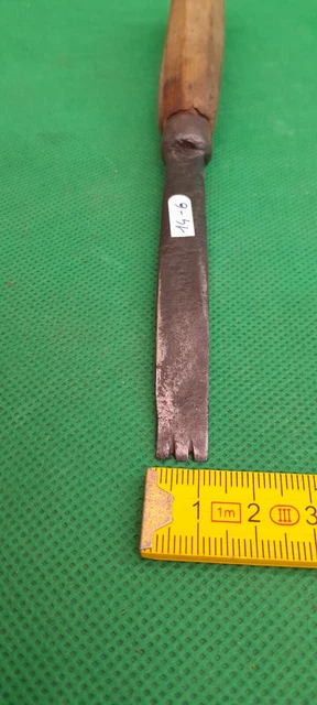 OUTIL ANCIEN - GRADINE CISEAUX SCULPTEUR TAILLEUR DE PIERRE EUR 9,00 ...