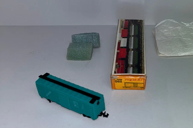 ARNOLD RAPIDO SPUR N US Güterwagen Bananen Onkel Tuca grün EUR 24,90 ...