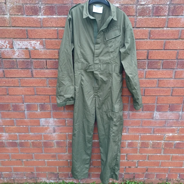 GENUINE BRITISH ARMY Military Olive Green Men's Coveralls 170/92 Super ...
