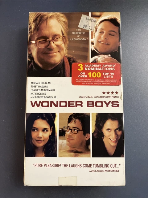 WONDER BOYS VHS Comedy Drama Michael Douglas Tobey Maguire £7.12 ...