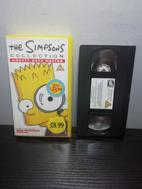 FOX - THE Simpsons - Collection - VHS Video Tape PAL UK - Krusty Gets ...