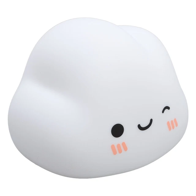 PAT NIGHT LIGHT USB Rechargeable 5 Brightness Levels Timer Silicone ...