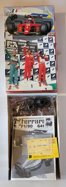 SCARCE VINTAGE SWIFT Model Protar #223 Ferrari F1/90 641 1/24 racing ...