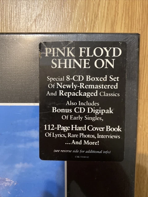COFFRET PINK FLOYD Shine On 8 Cd 112 Pages Livre Couverture Rigide Cd ...