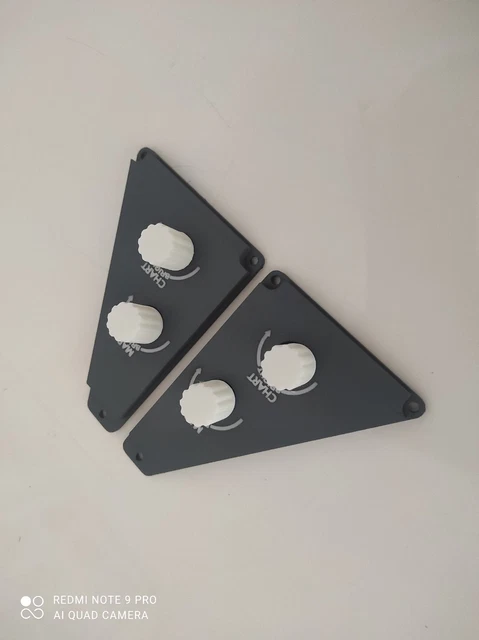 BOEING 737 STYLE Map Chart Light Panel Set £27.75 - PicClick UK