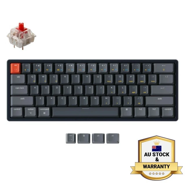 KEYCHRON K12 RGB Alum Switch keyboard (Red/Blue/Brown) *AU STOCK* $125. ...