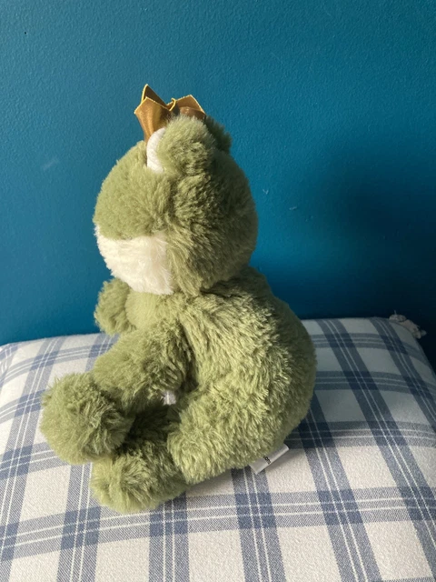MORRISONS PRINCE FROG in Crown Plush Soft Toy - approx 8” seated £5.45 ...