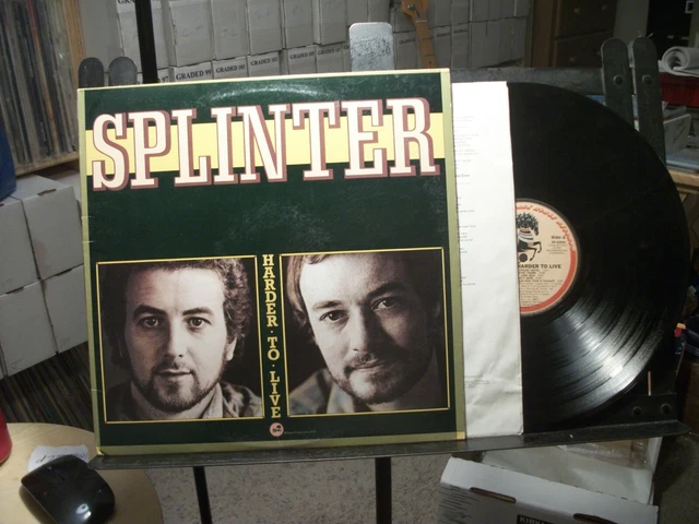 SPLINTER HARDER TO Live LP 1975 Dark Horse $10.70 - PicClick