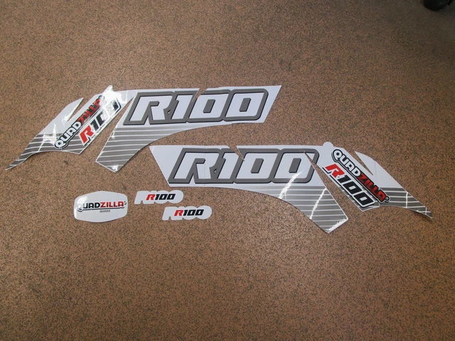 GENUINE QUADZILLA RAM R100 Graphics Stickers SMC Kit Decals Set £35.99 ...