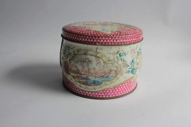 BOÎTE À BISCUIT tôle Huntley & Palmers bords de mer (64687) EUR 34,00 ...